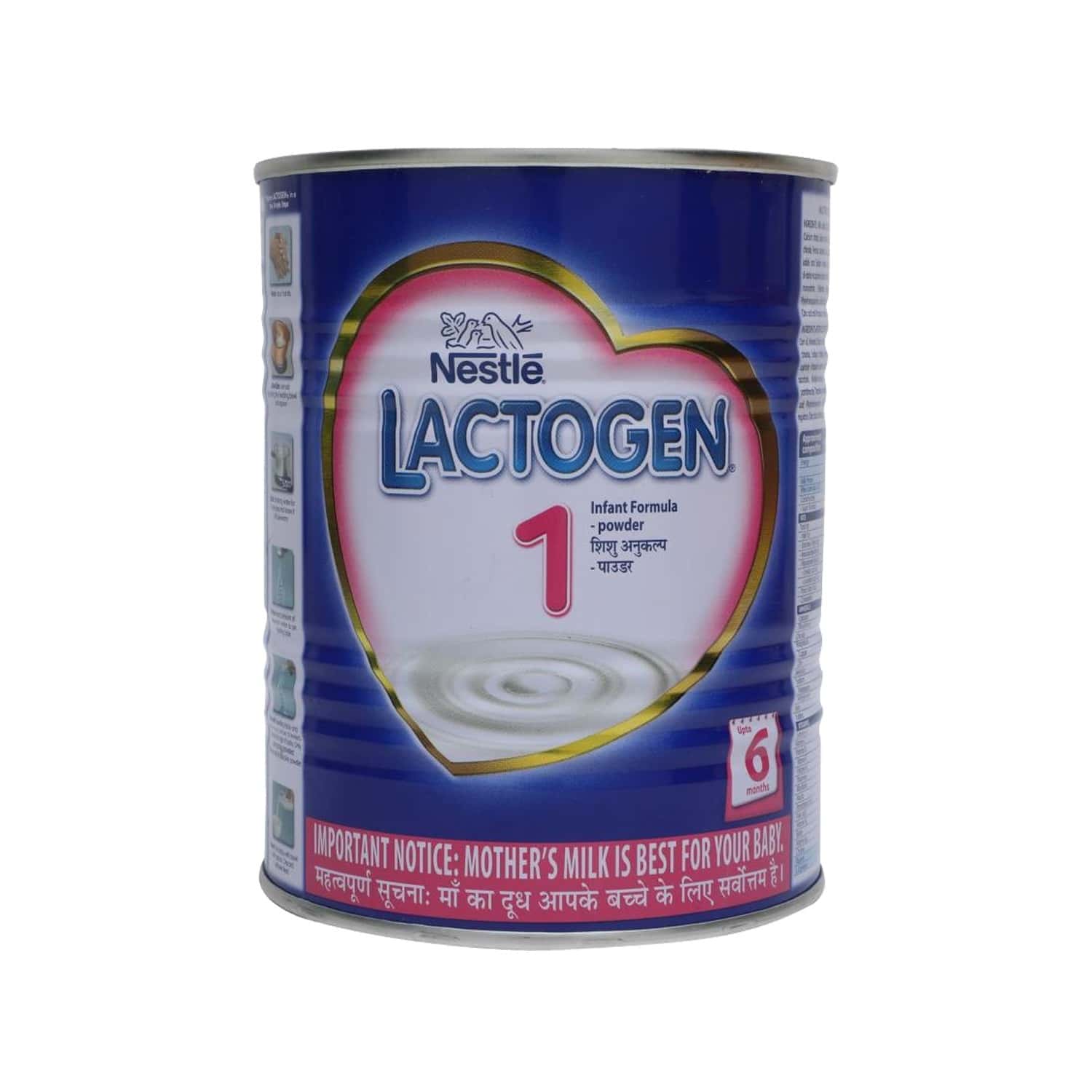 Buy NESTLE LACTOGEN 1 INFANT FORMULA (UPTO 6 MONTHS) TIN 400 GM Online ...