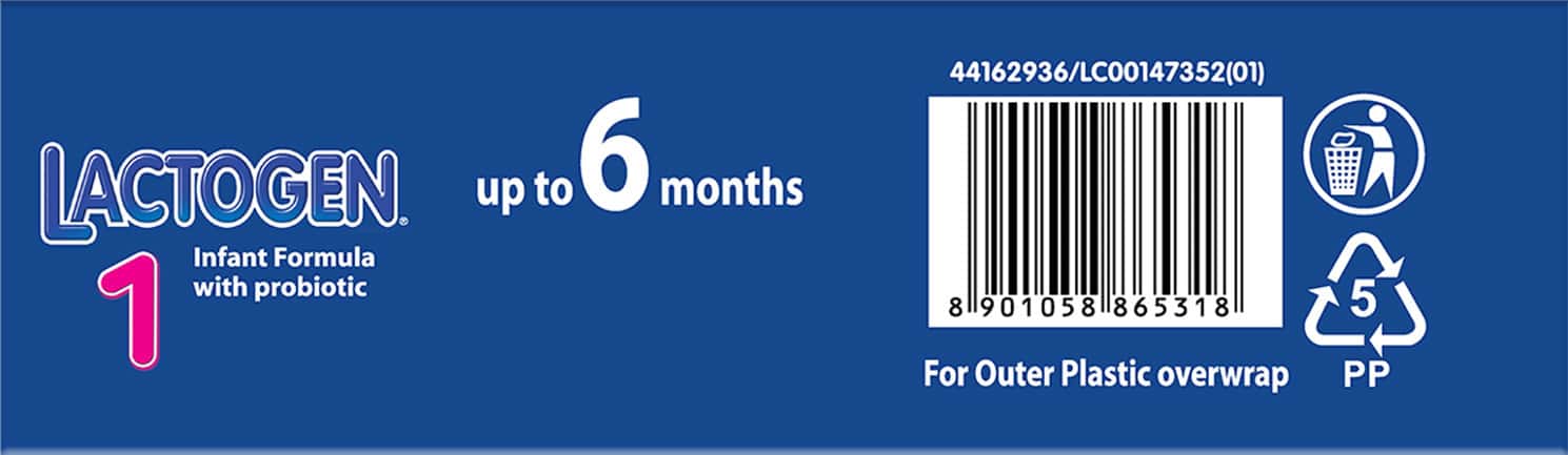 Buy NESTLE LACTOGEN 1 INFANT FORMULA POWDER - UPTO 6 MONTHS, STAGE 1 ...