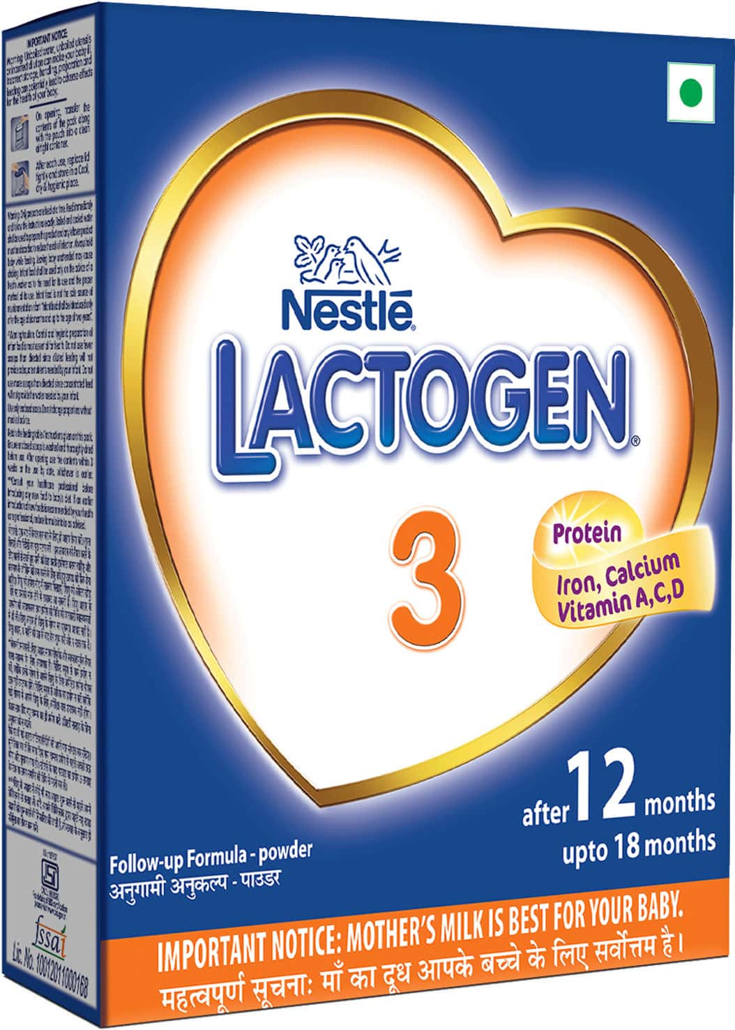 Buy NESTLE LACTOGEN STAGE 3 FOLLOW-UP INFANT FORMULA (AFTER 12 MONTHS ...