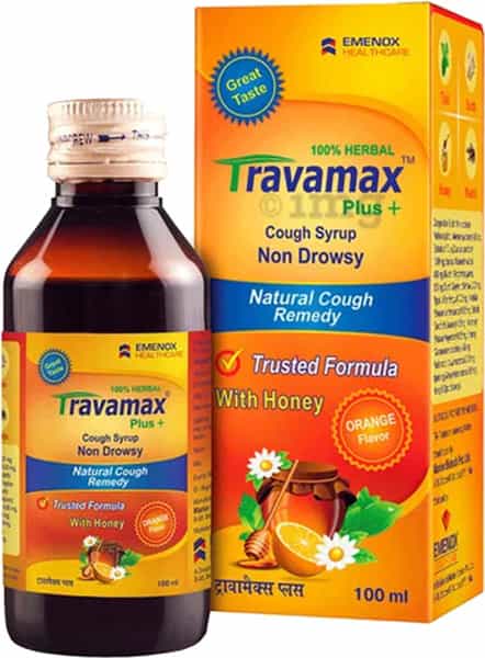 Buy TRAVAMAX PLUS SYRUP 100ML Online & Get Upto 60% OFF at PharmEasy