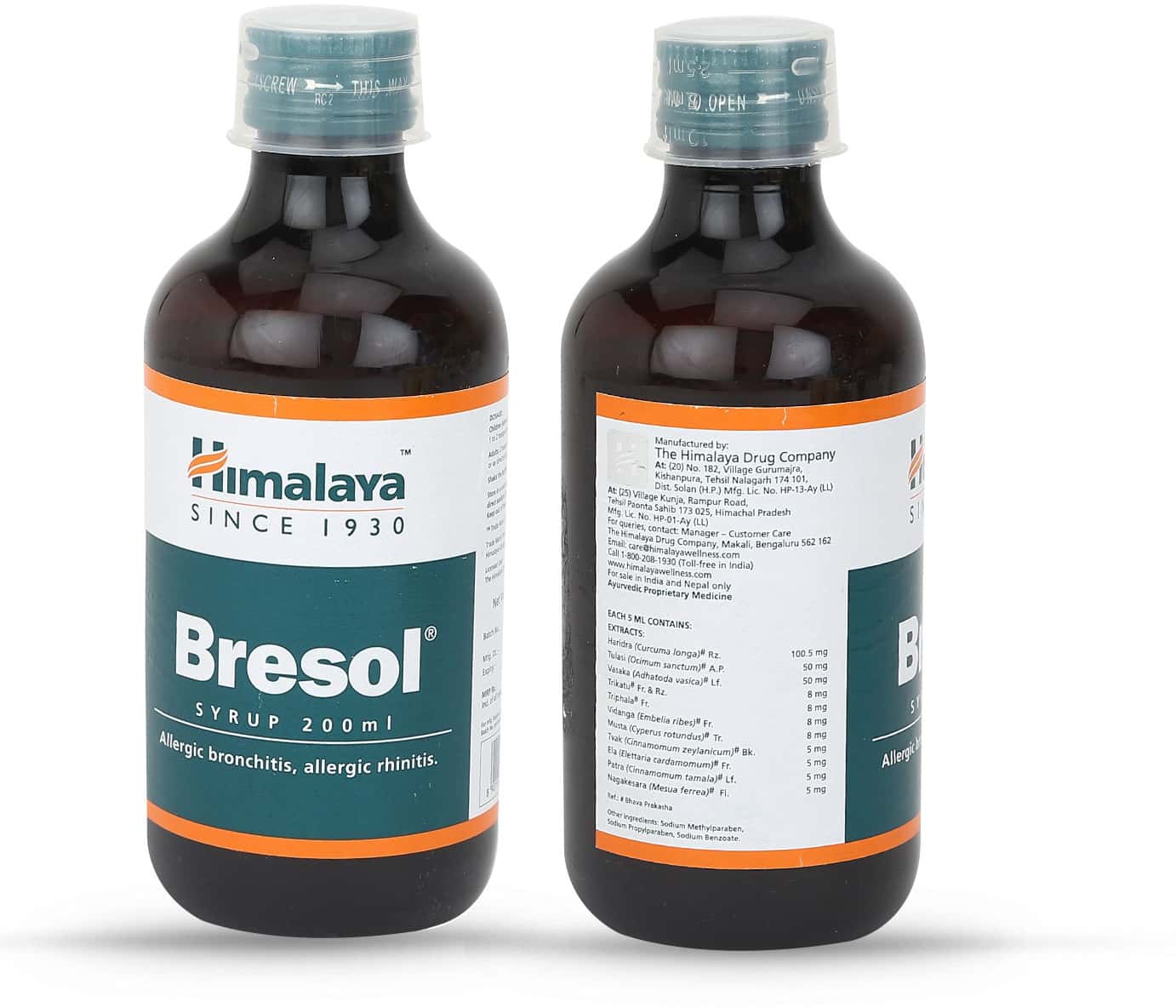 Buy BRESOL SYRUP 200ML Online & Get Upto 60% OFF at PharmEasy