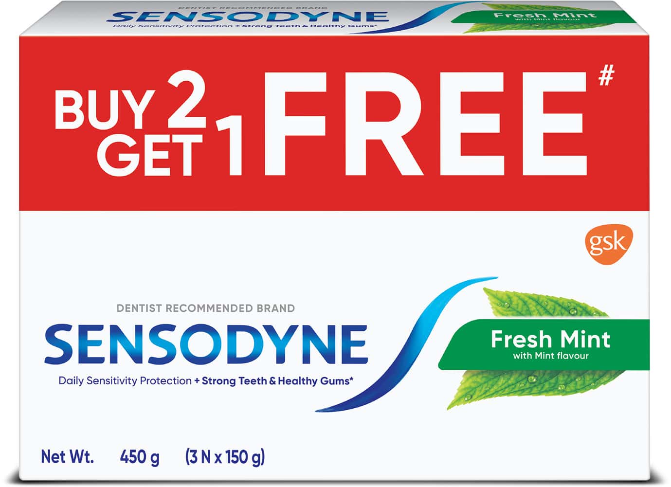 Buy SENSODYNE SENSITIVE REPAIR & PROTECT TOOTHPASTE TUBE OF 70 G Online ...