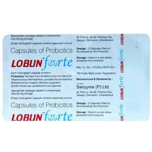 Buy LOBUN FORTE STRIP OF 10 CAPSULES Online & Get Upto 60% OFF at PharmEasy