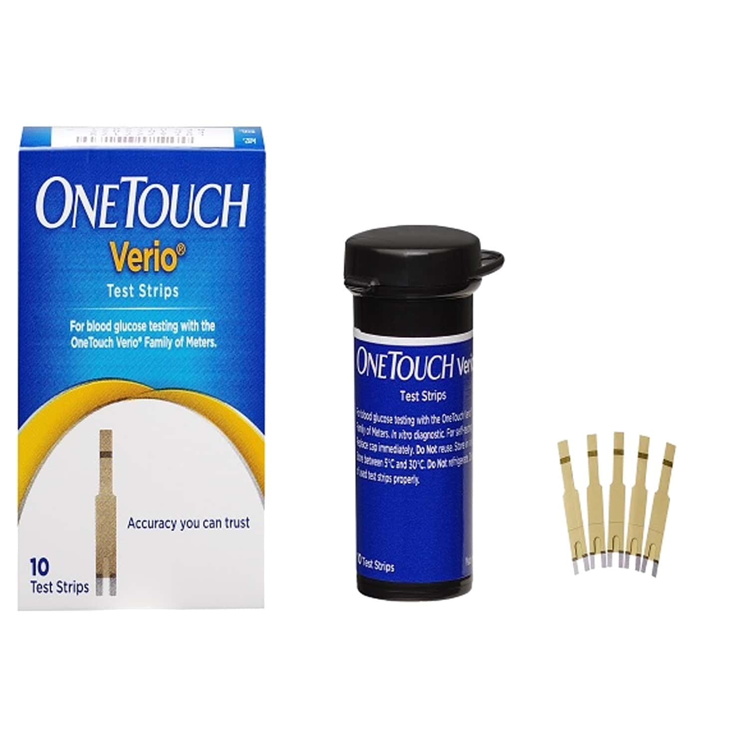 Buy ONETOUCH VERIO TEST STRIP 10S PACK Online & Get Upto 60% OFF at ...