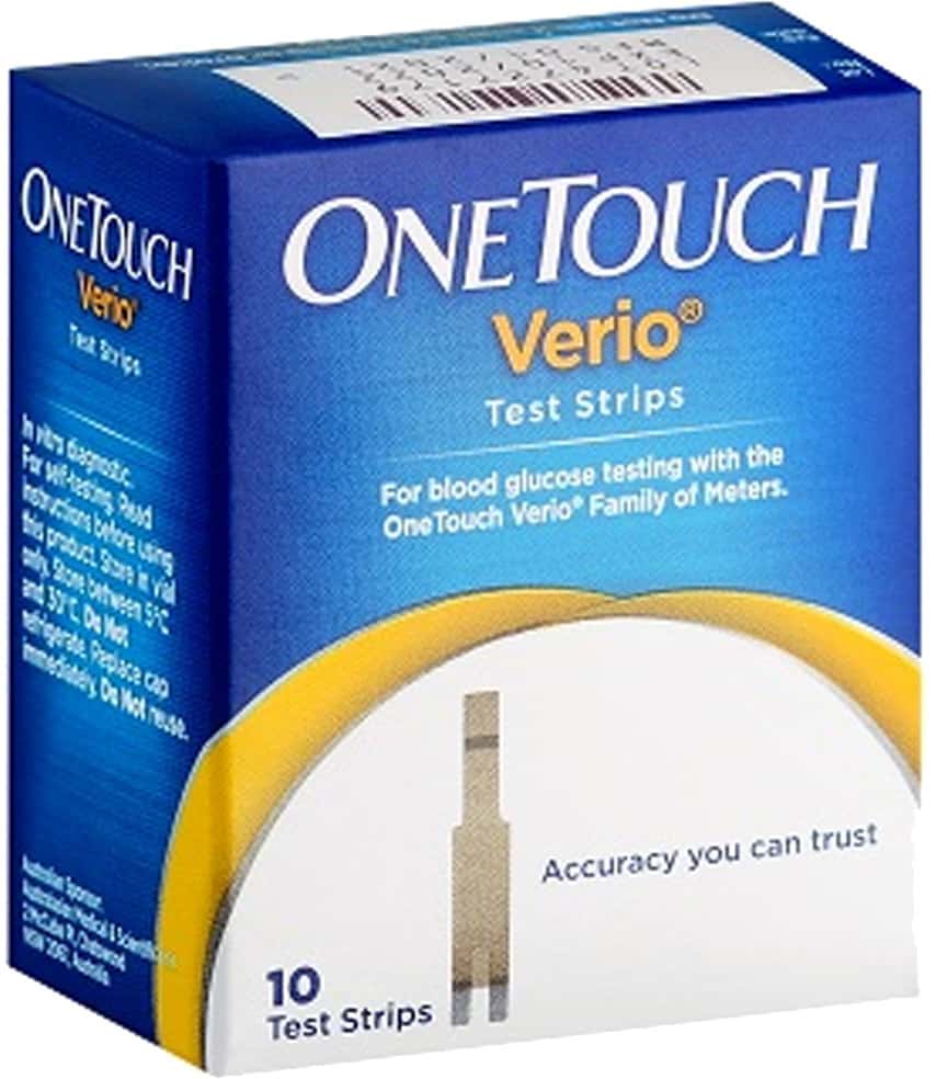 Buy ONETOUCH VERIO TEST STRIP 10S PACK Online & Get Upto 60% OFF at ...