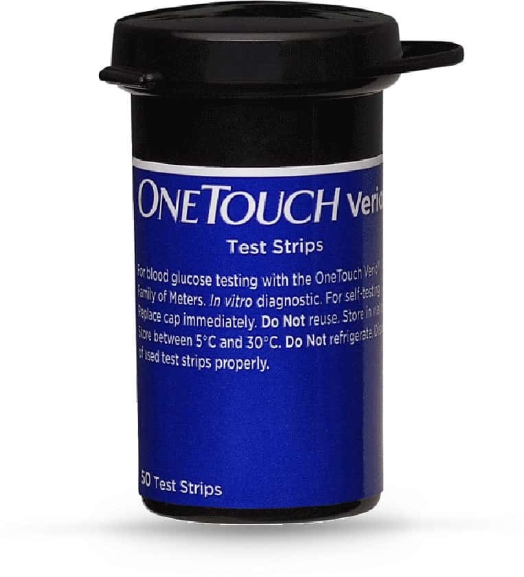 Buy ONETOUCH VERIO GLUCOMETER TEST STRIP 50S PACK Online & Get Upto 60% ...