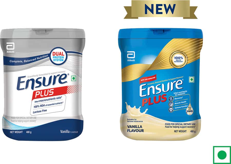 Buy ENSURE DIABETES CARE VANILLA DIABETES CARE POWDER JAR OF 400 G ...