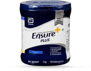 Buy ENSURE PLUS VANILLA NUTRITION DRINK JAR OF 1 KG Online & Get Upto ...