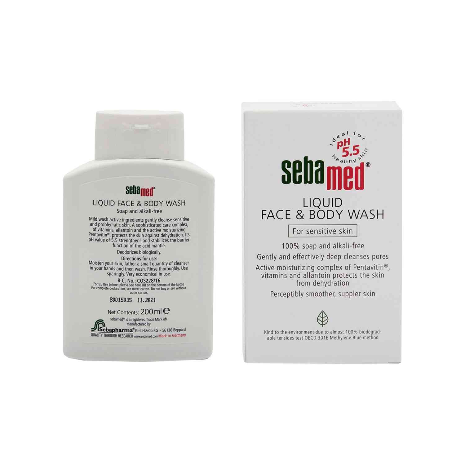 Buy Sebamed Face & Body Wash Bottle Of 200 Ml Online at Flat 18% OFF ...