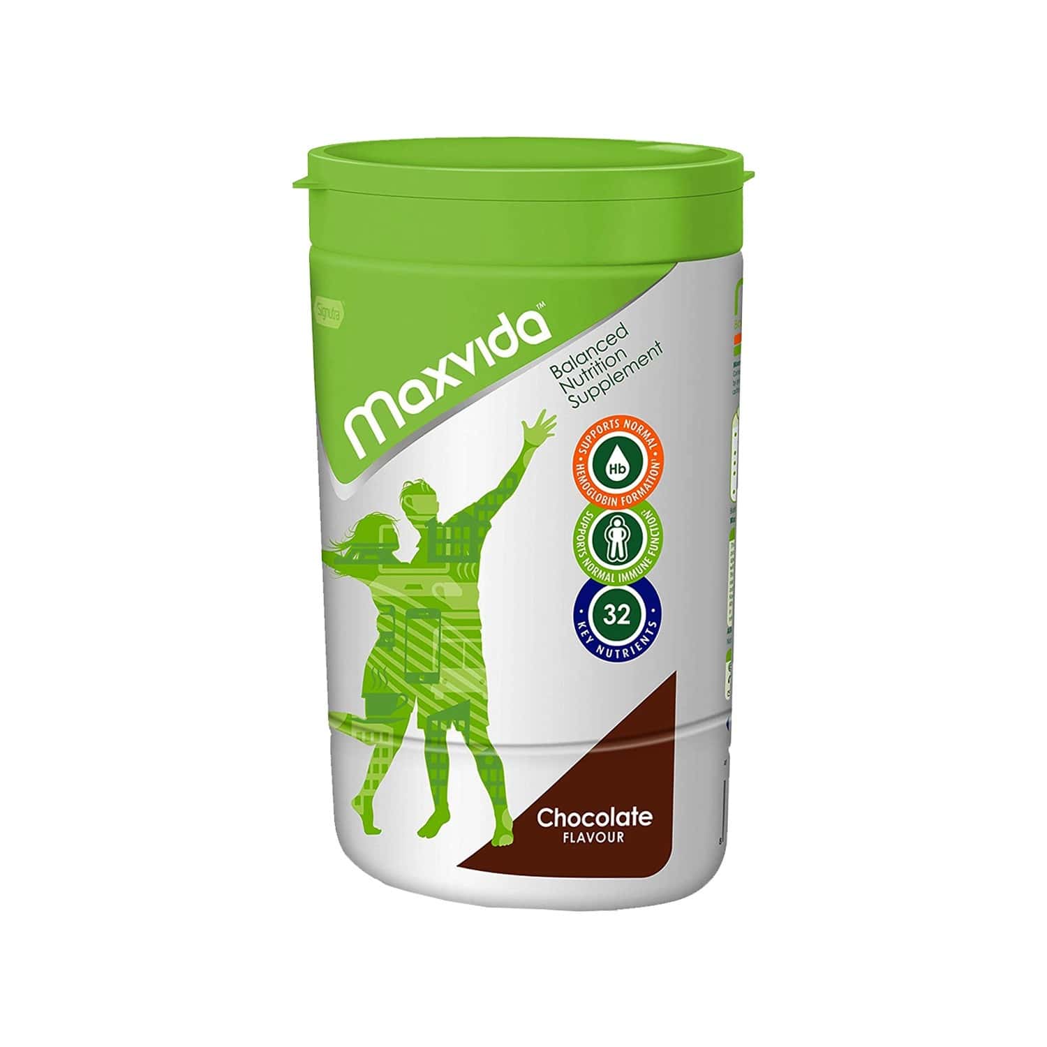 Buy MAXVIDA BALANCED CHOCOLATE NUTRITION SUPPLEMENT JAR OF 400 G Online ...
