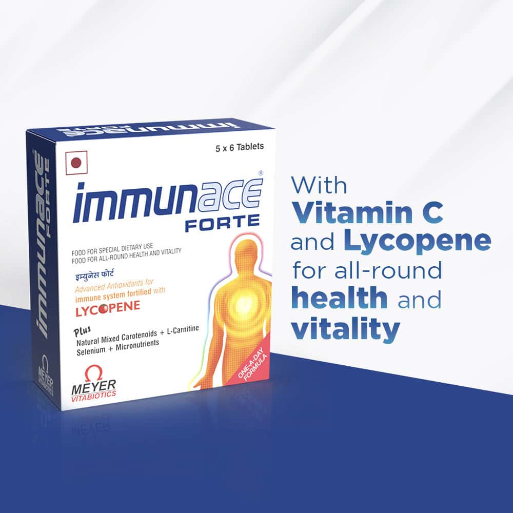 Buy Immunace Forte Multivitamin Tablets (With Vitamin C, Zinc And ...