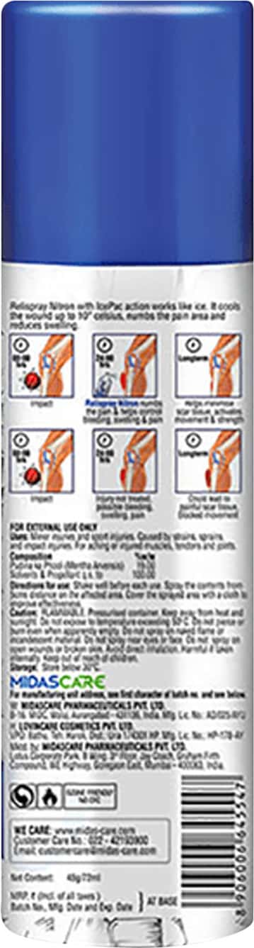 Buy RELISPRAY NITRON 100GM Online & Get Upto 60% OFF at PharmEasy