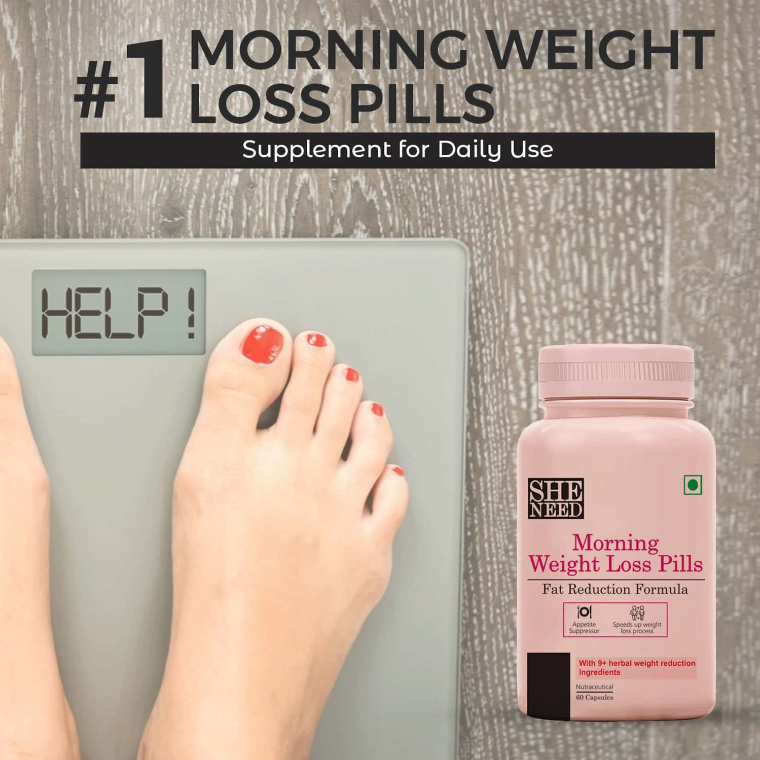 Buy SHENEED MORNING WEIGHT LOSS PILLS WITH FAT REDUCTION FORMULA FOR ...