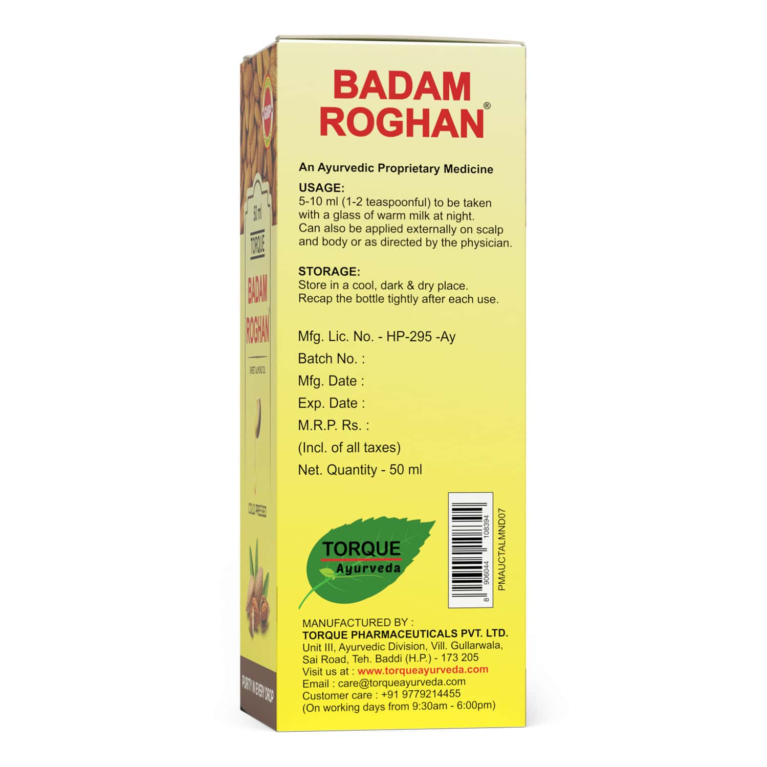 Buy BADAM ROGHAN 50ML PACK OF 6 Online & Get Upto 60% OFF at PharmEasy