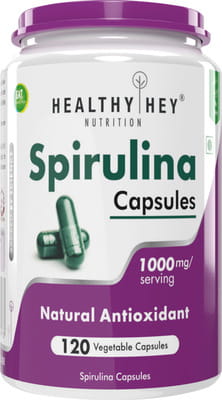 Buy HIMALAYAN ORGANICS SPIRULINA 120 CAPSULES Online & Get Upto 60% OFF ...