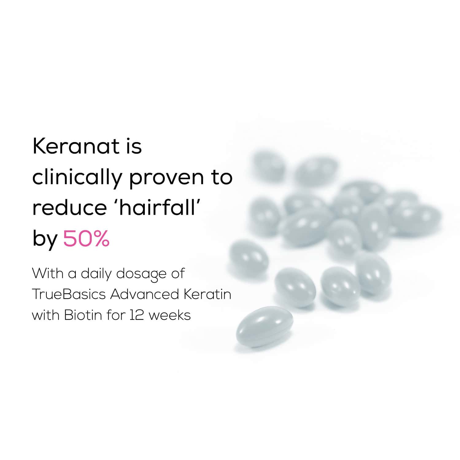Buy TRUEBASICS ADVANCED KERATIN SUPPORT (30 CAPSULES) Online & Get Upto ...