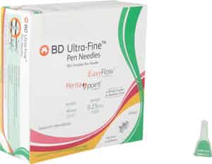 Buy BD ULTRA FINE EASY FLOW PENTA POINT 4MM 32G BOX OF 50 PEN NEEDLES Online & Get Upto 60% OFF ...