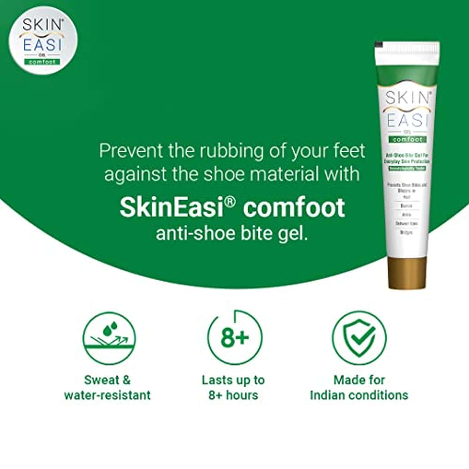 Buy SKINEASI COMFOOT ANTI-SHOE BITE SILICONE GEL| PREVENTS SHOEBITES ...