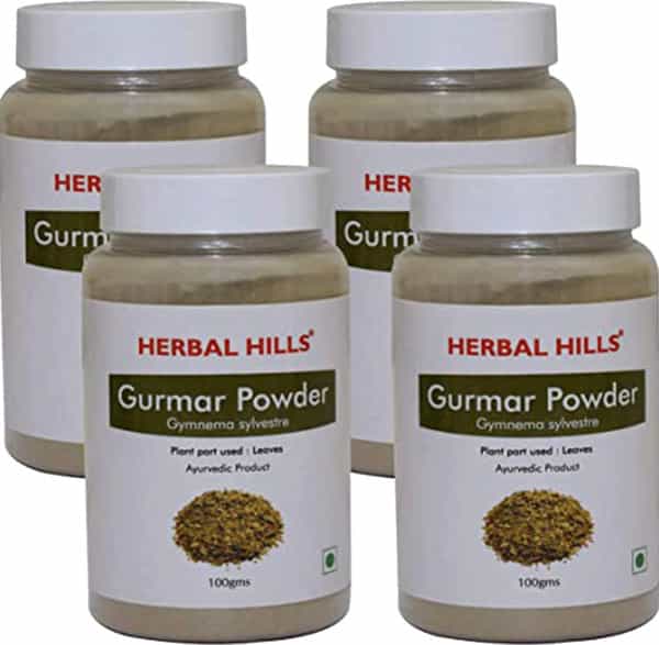 Buy HERBAL HILLS GURMAR POWDER - 100 GMS (PACK OF 4) - MADHUNASHINI ...