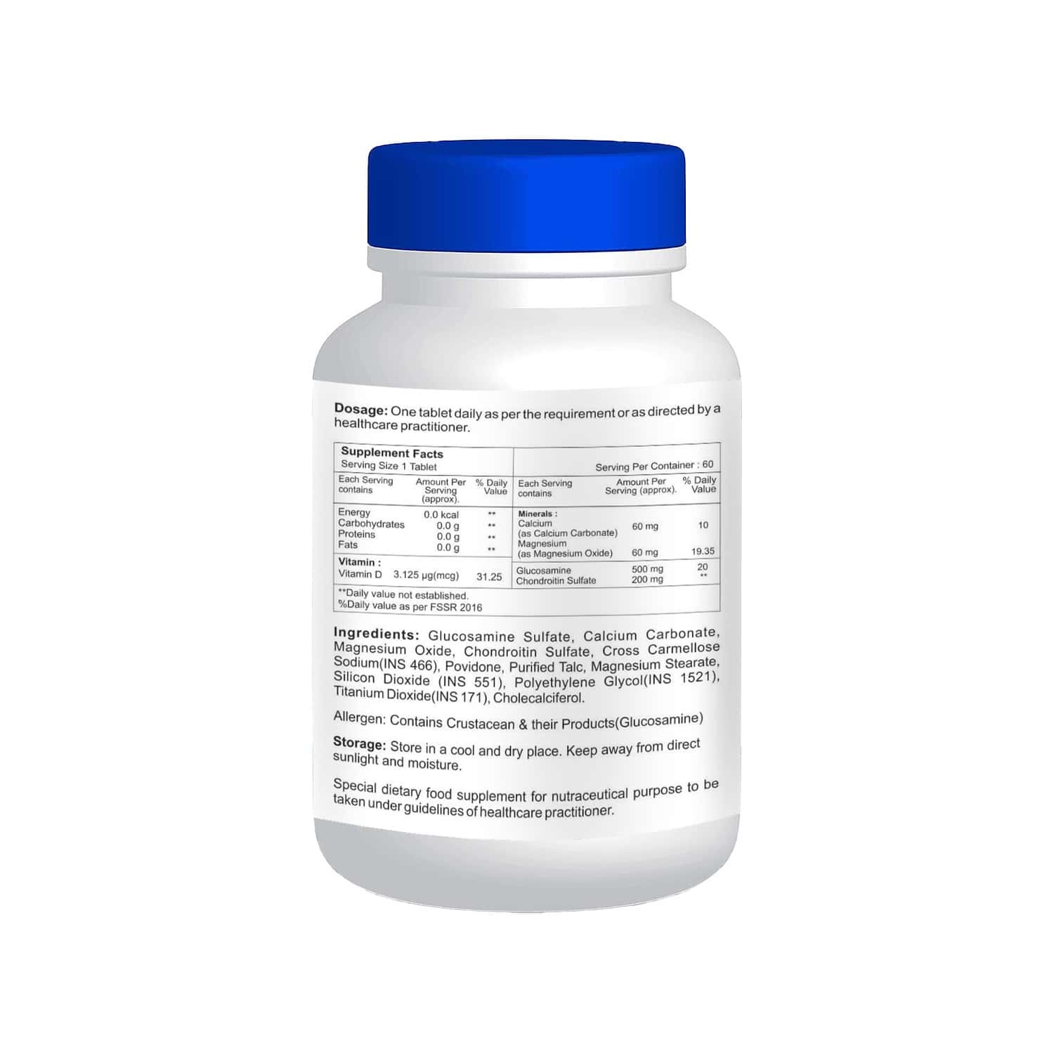 Buy Healthvit Jointneed Gcm For Bone, Muscle Health & Joint Support Of ...