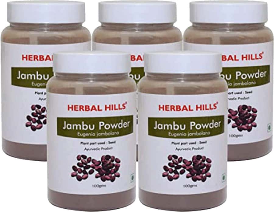Buy HERBAL HILLS JAMBU BEEJ POWDER- 100 GMS (PACK OF 2) Online & Get ...
