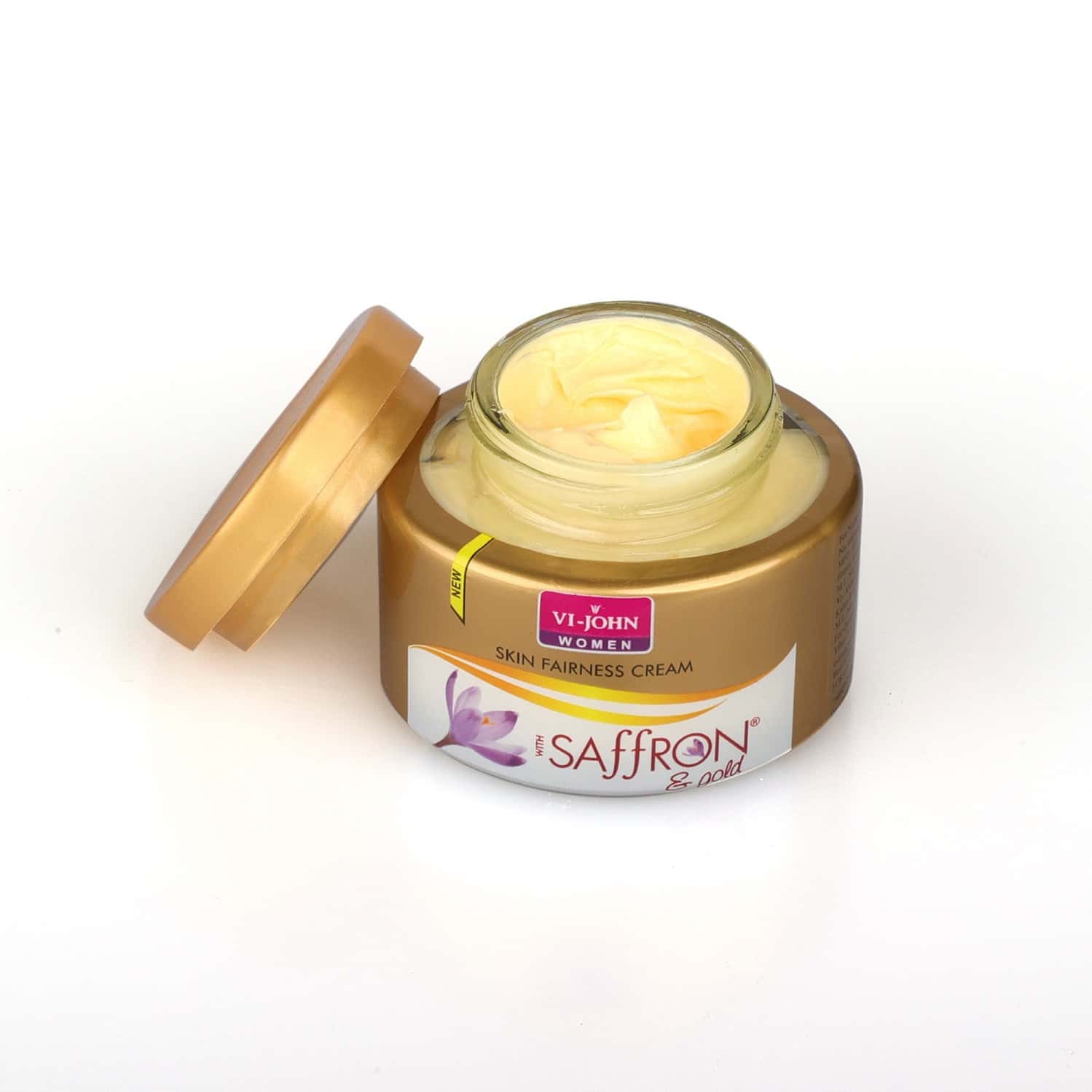 Buy VI-JOHN WOMEN SAFFRON FAIRNESS CREAM WITH GOLD EXTRACTS 50G-PACK OF ...
