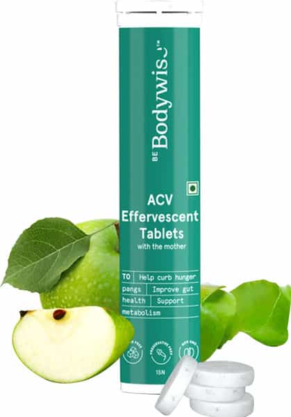 Buy BE BODYWISE APPLE CIDER VINEGAR EFFERVESCENT TABLETS FOR WEIGHT ...