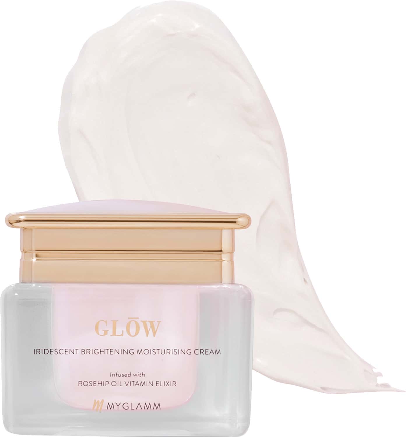 Buy MYGLAMM GLOW IRIDESCENT BRIGHTENING MOISTURISING CREAM Online & Get ...