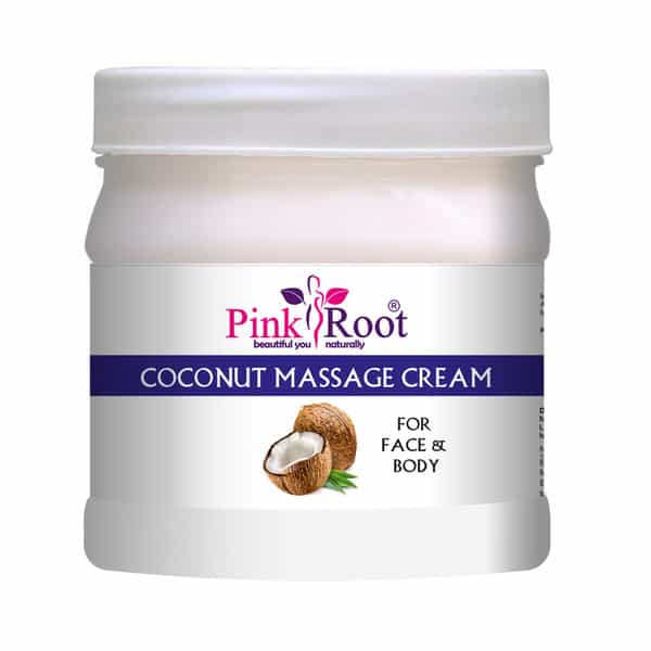 Buy PINK ROOT COCONUT MASSAGE CREAM|ANTI-AGEING | CLEANS SKIN PORES ...