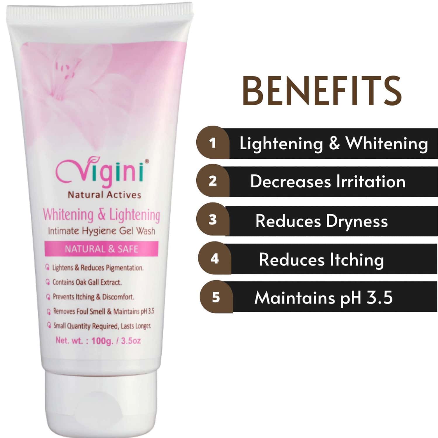 Buy VIGINI VAGINAL V FEMININE HYGIENE INTIMATE PRIVATE PART LIGHTENING ...