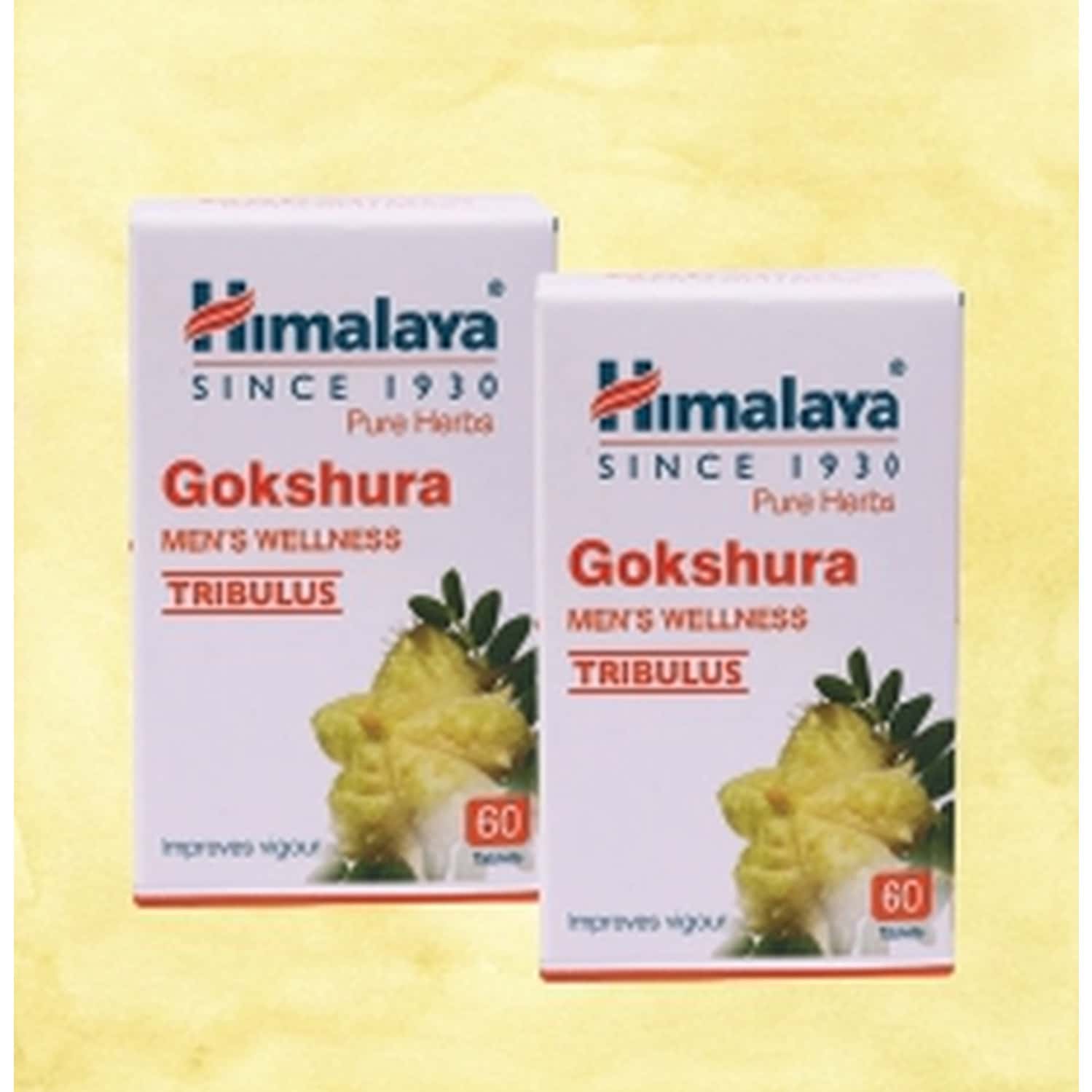 Buy HIMALAYA WELLNESS PURE HERBS GOKSHURA TABLET PACK OF 2 Online & Get ...