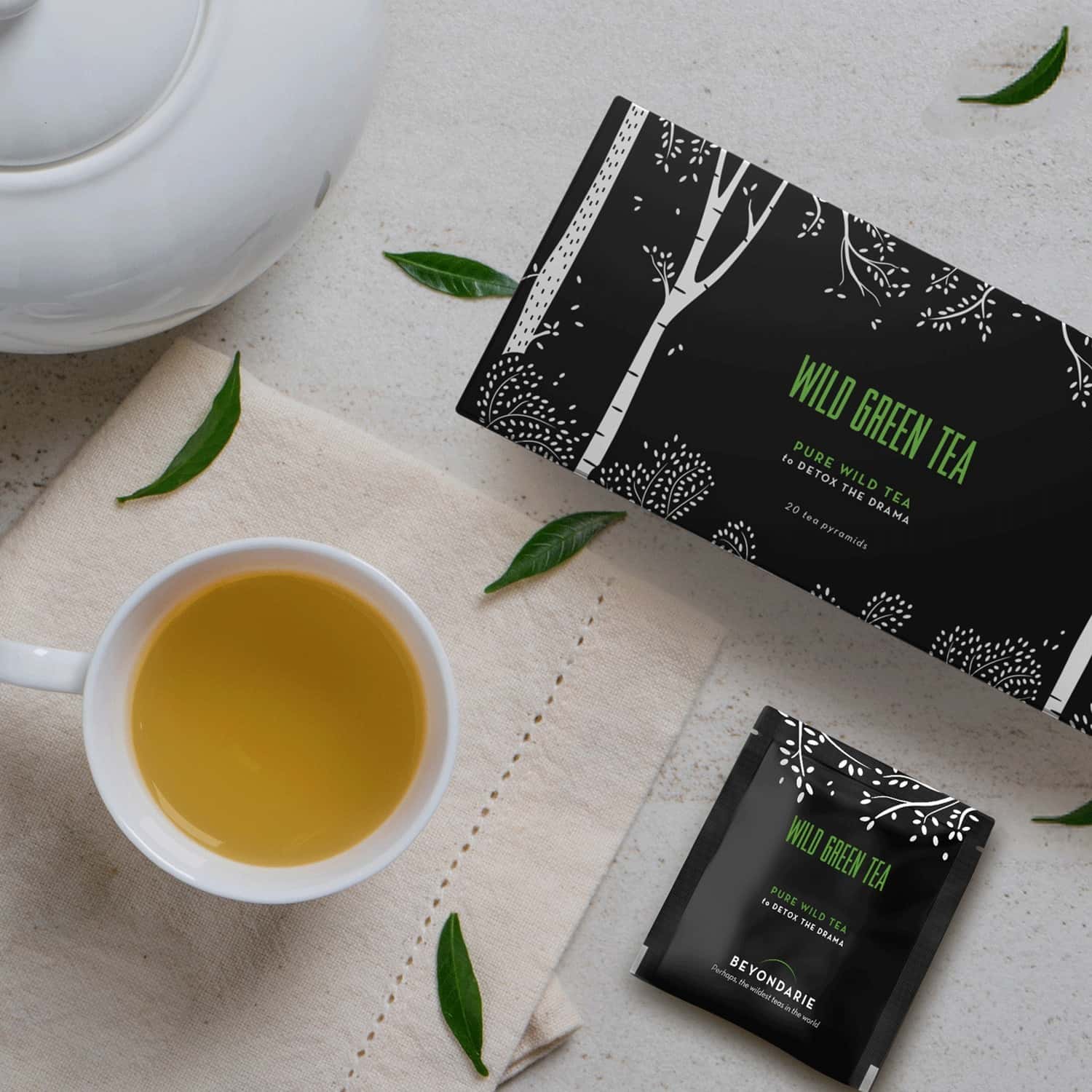 Buy BEYONDARIE WILD GREEN TEA - 20 TEA PYRAMIDS (50G) Online & Get Upto 60% OFF at PharmEasy