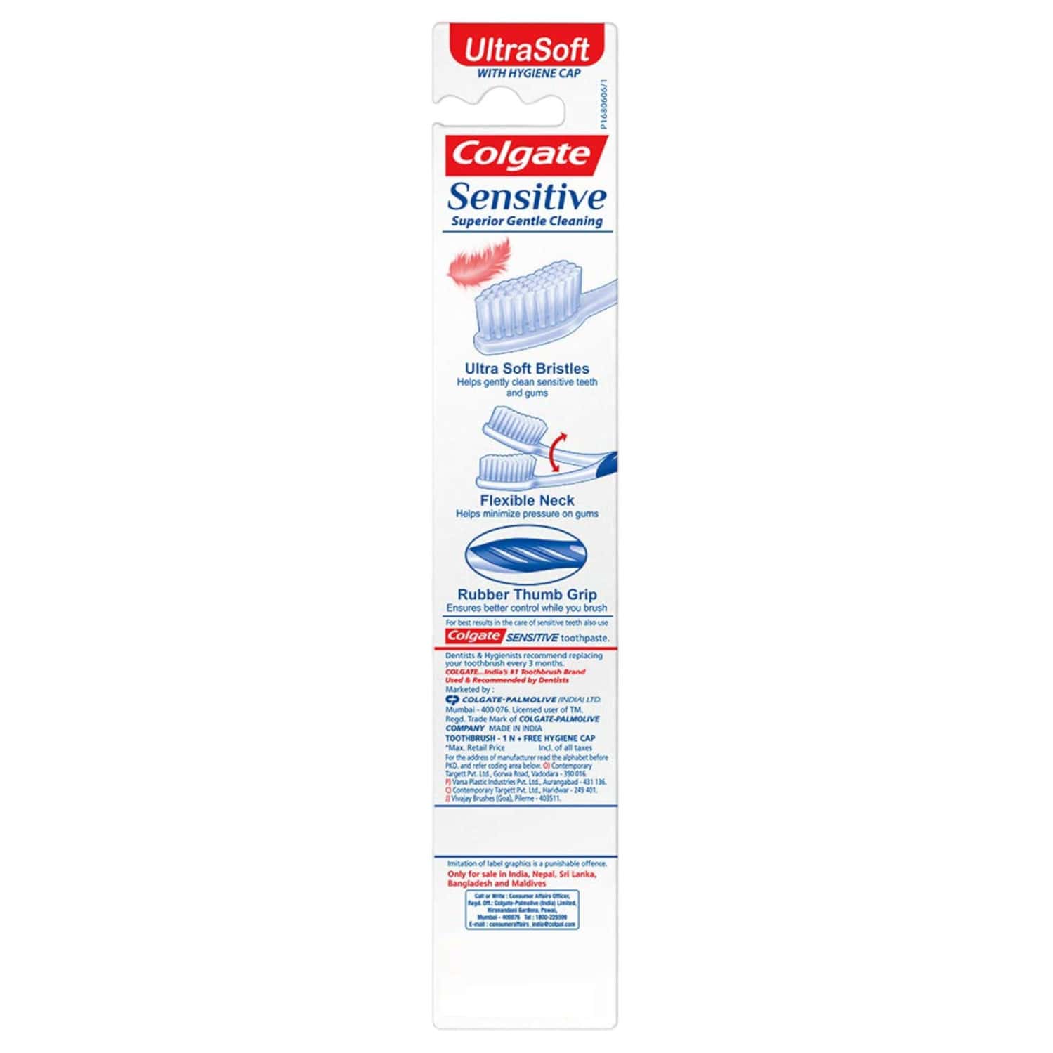 Buy COLGATE GENTLE SENSITIVE ULTRA SOFT TOOTHBRUSH 1PC Online & Get ...