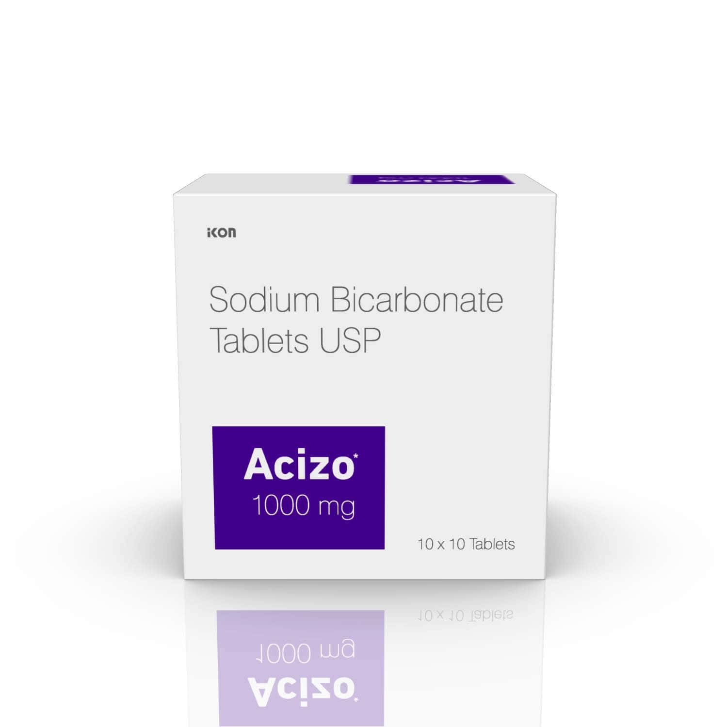Acizo 1000 MG Tablet (10): Uses, Side Effects, Price & Dosage | PharmEasy