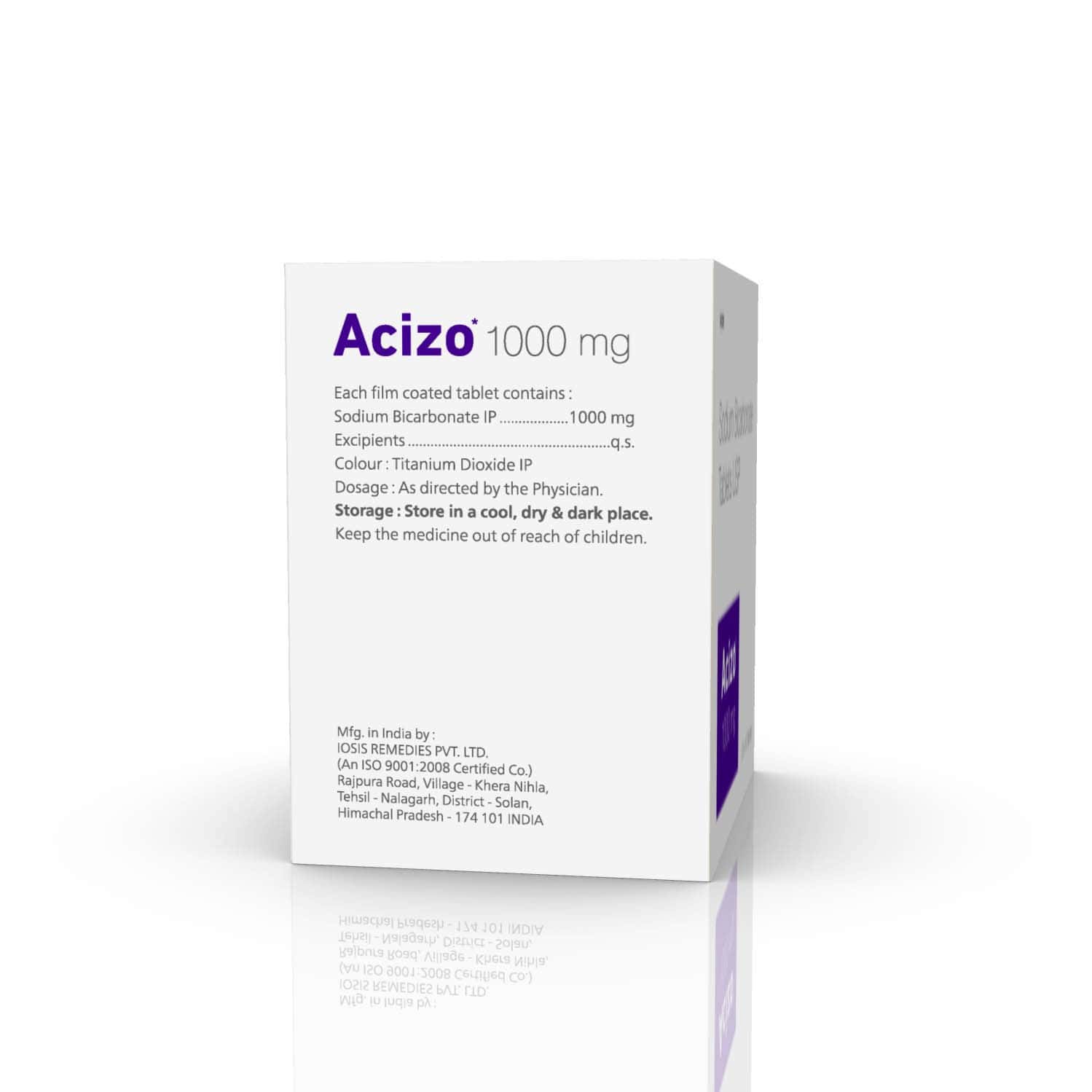 Buy Acizo 1000 MG Tablet (10) Online at Flat 15% OFF | PharmEasy