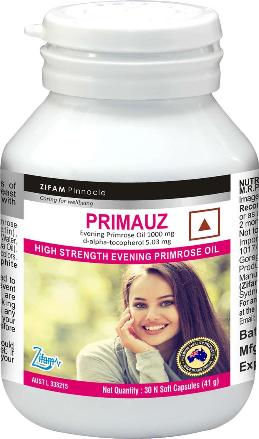 Buy PRIMAUZ BOTTLE OF 30'S CAPSULES Online & Get Upto 60% OFF at PharmEasy