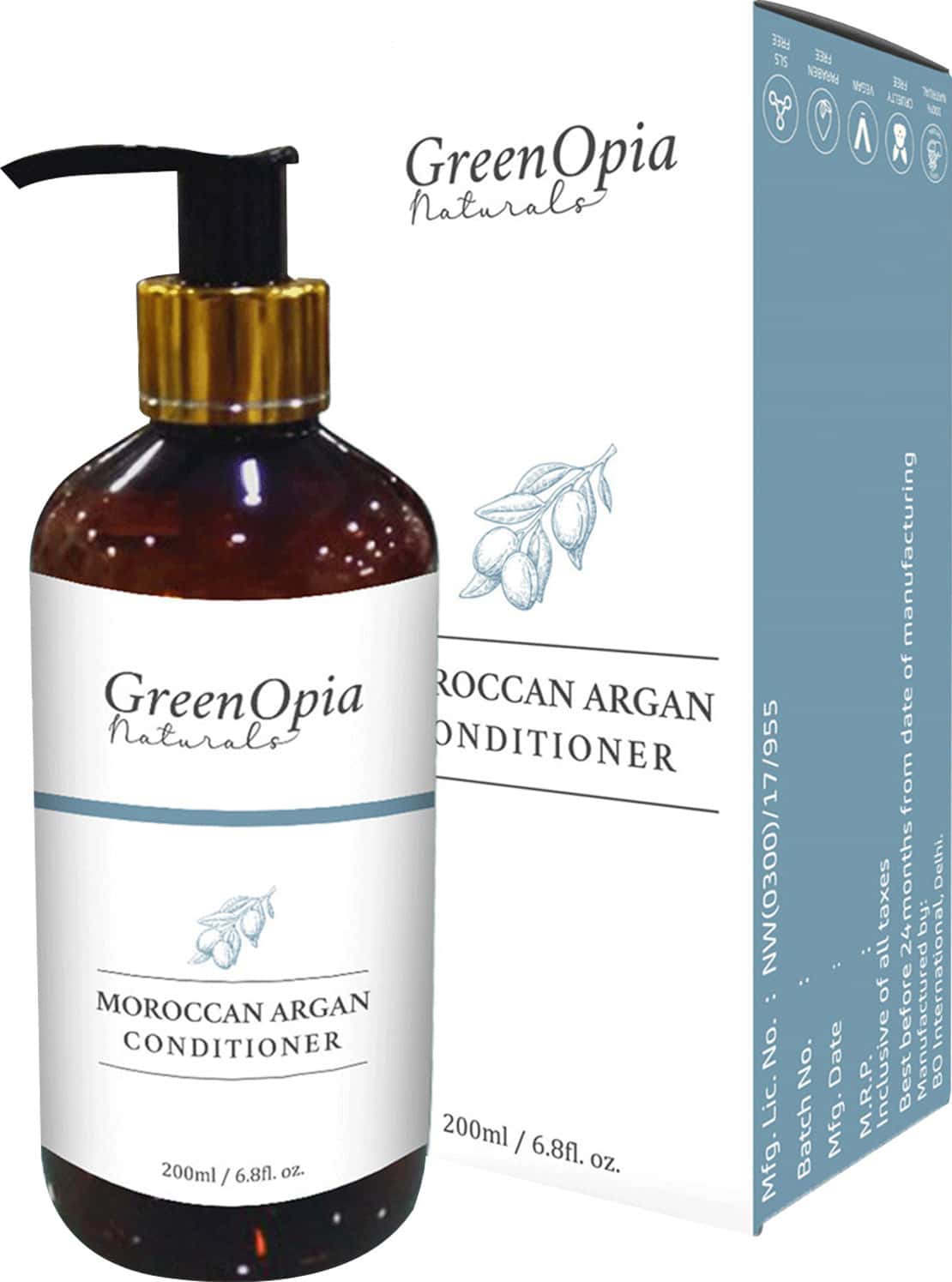 Buy MOROCCAN ARGAN OIL HAIR CONDITIONER (200ML) PACK OF 1 Online & Get ...
