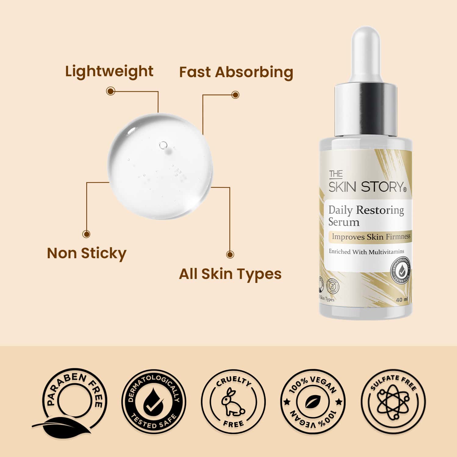Buy THE SKIN STORY DAILY RESTORING SERUM, 40ML Online & Get Upto 60% ...