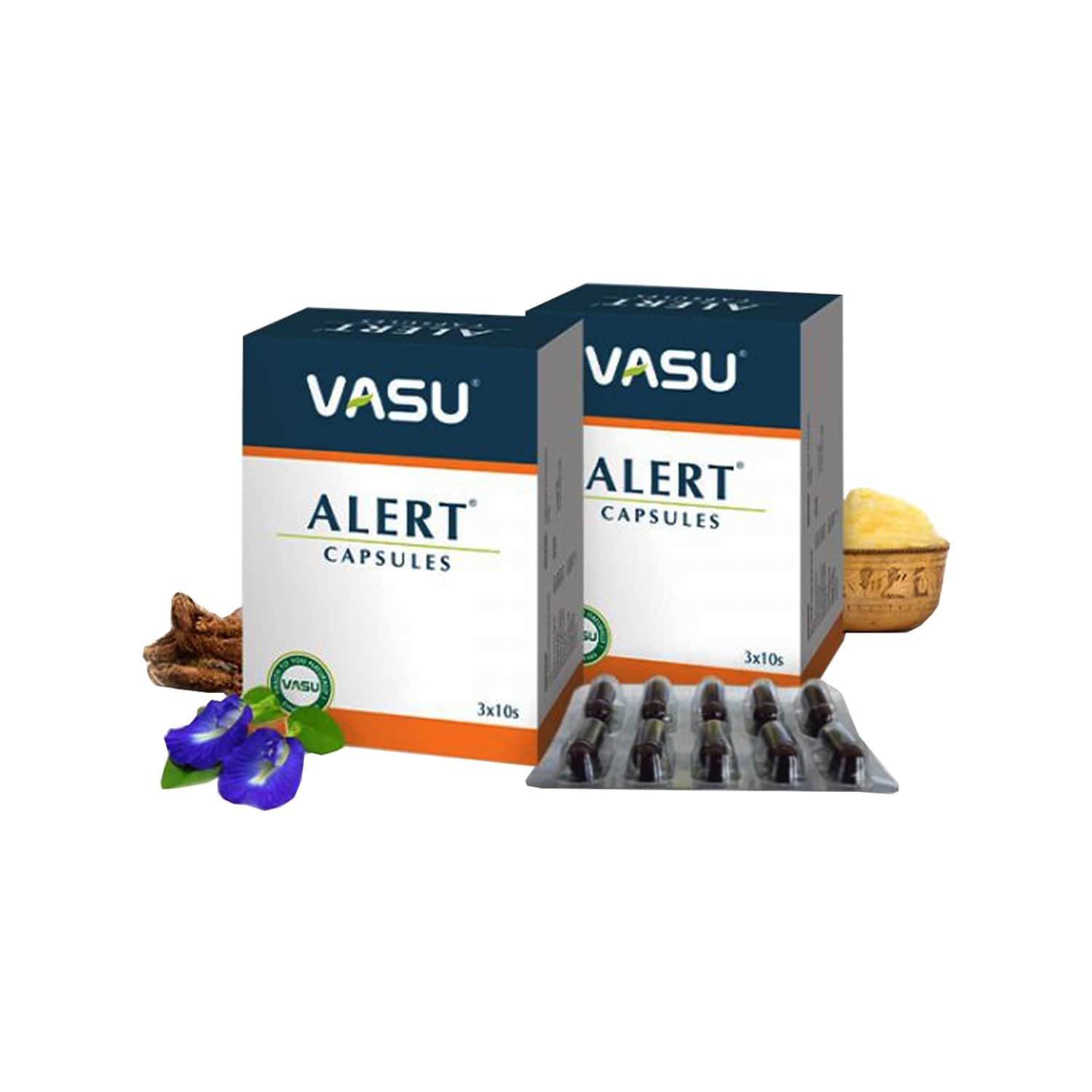 Buy Vasu Alert Capsule - 30'S Online & Get Upto 60% OFF at PharmEasy