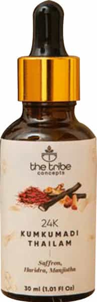 Buy THE TRIBE CONCEPTS 24K KUMKUMADI THAILAM OIL -30 ML Online & Get ...