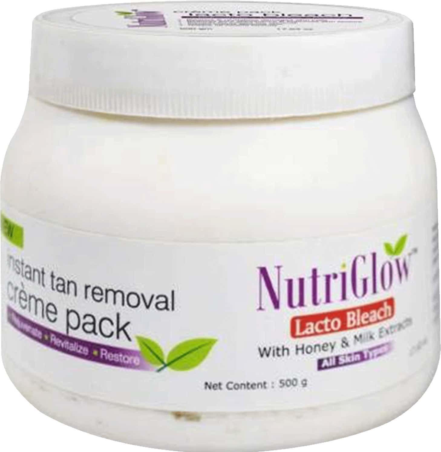 Buy NUTRIGLOW ADVANCED ORGANICS DERMA REPAIR CREAM BLEACH KIT 700GM ...