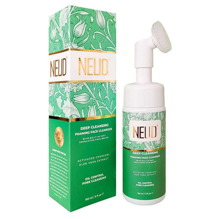 Buy NEUD DEEP CLEANSING FOAMING FACE CLEANSER WITH ACTIVATED CHARCOAL ...