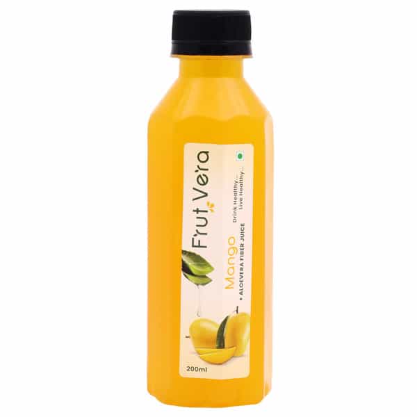 Buy FRUT VERA MANGO ALOVERA PULP DRINK (200ML) Online & Get Upto 60% ...