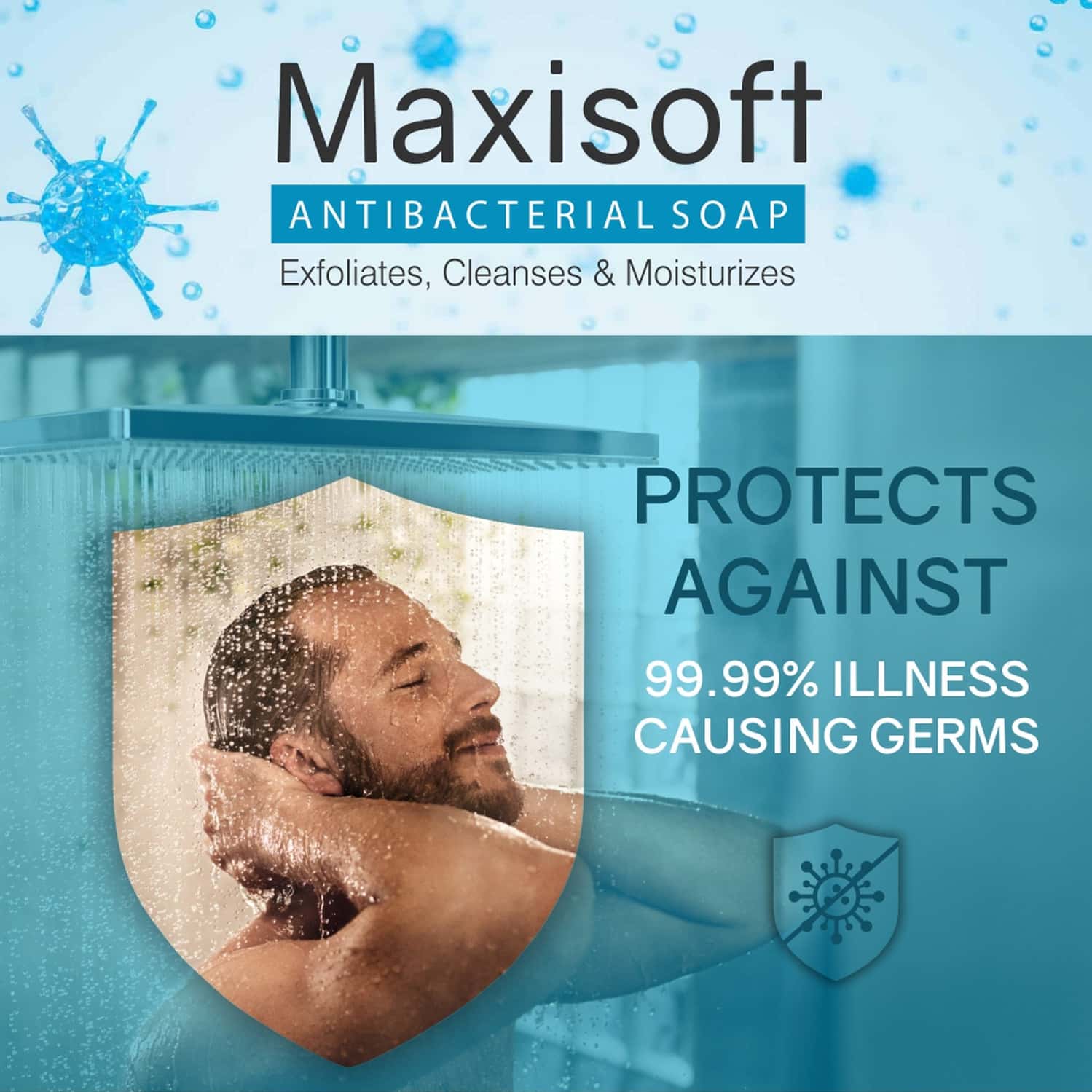Buy MAXISOFT ANTIBACTERIAL SANITIZING SOAP 75 GM | ALOE VERA | PARABEN ...