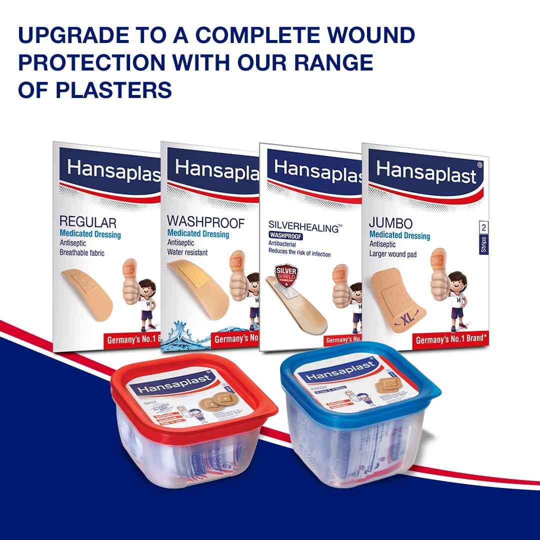 Buy Hansaplast Silver Healing Washproof - 50s Online at Flat 18% OFF ...