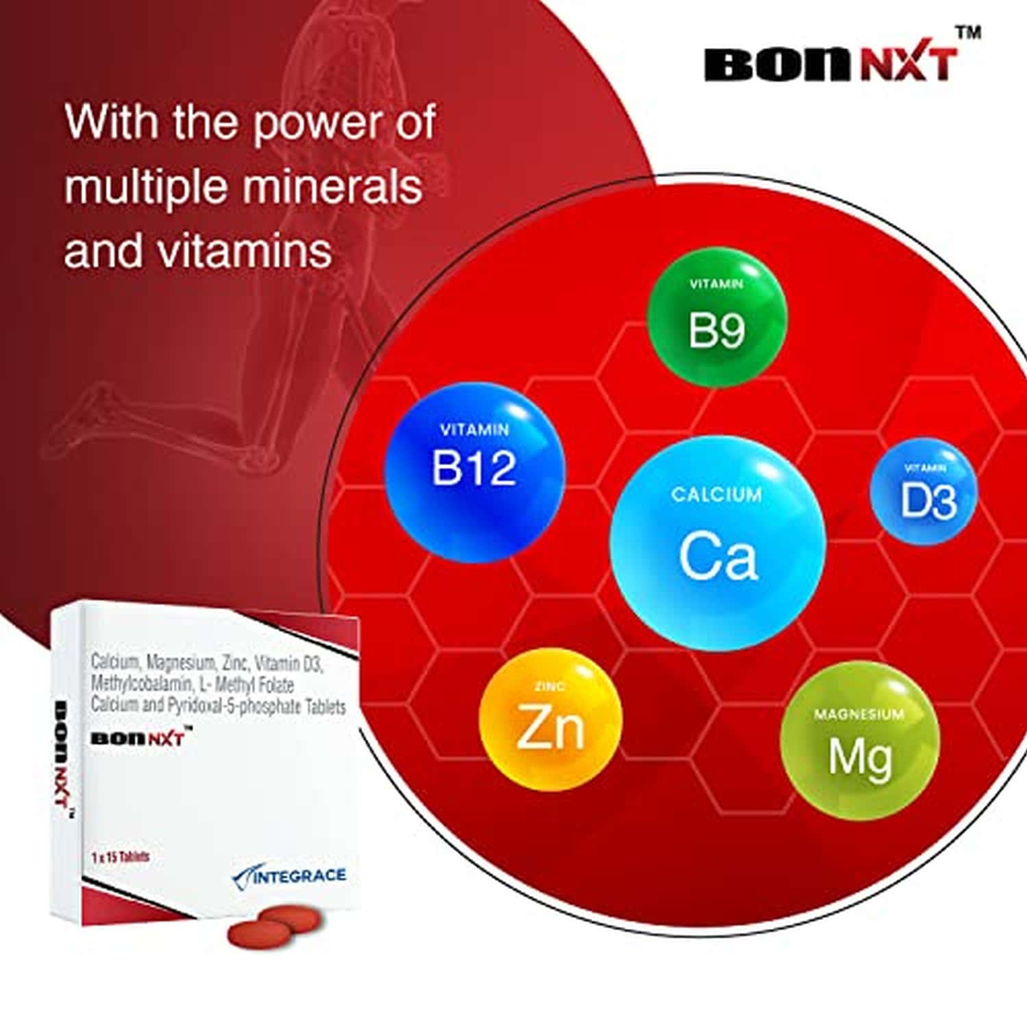 Buy BON NXT MULTIVITAMIN SUPPLEMENT WITH300 TABLET-PACK OF 20 (20 X 15 ...