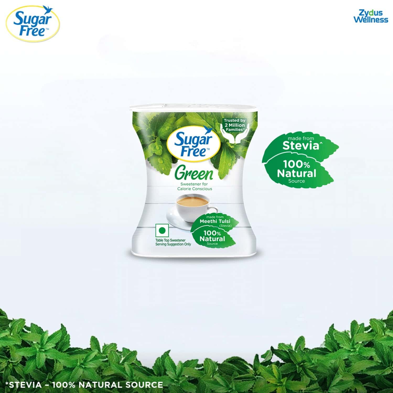 Buy SUGAR FREE GREEN MADE FROM MEETHI TULSI (STEVIA) 100% NATURAL ...