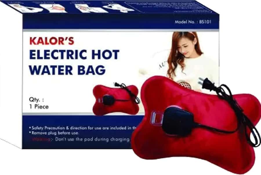 Buy KALOR RECHARGEABLE ELECTRIC HOT WATER BAG WITH GEL MULTICOLOR ...