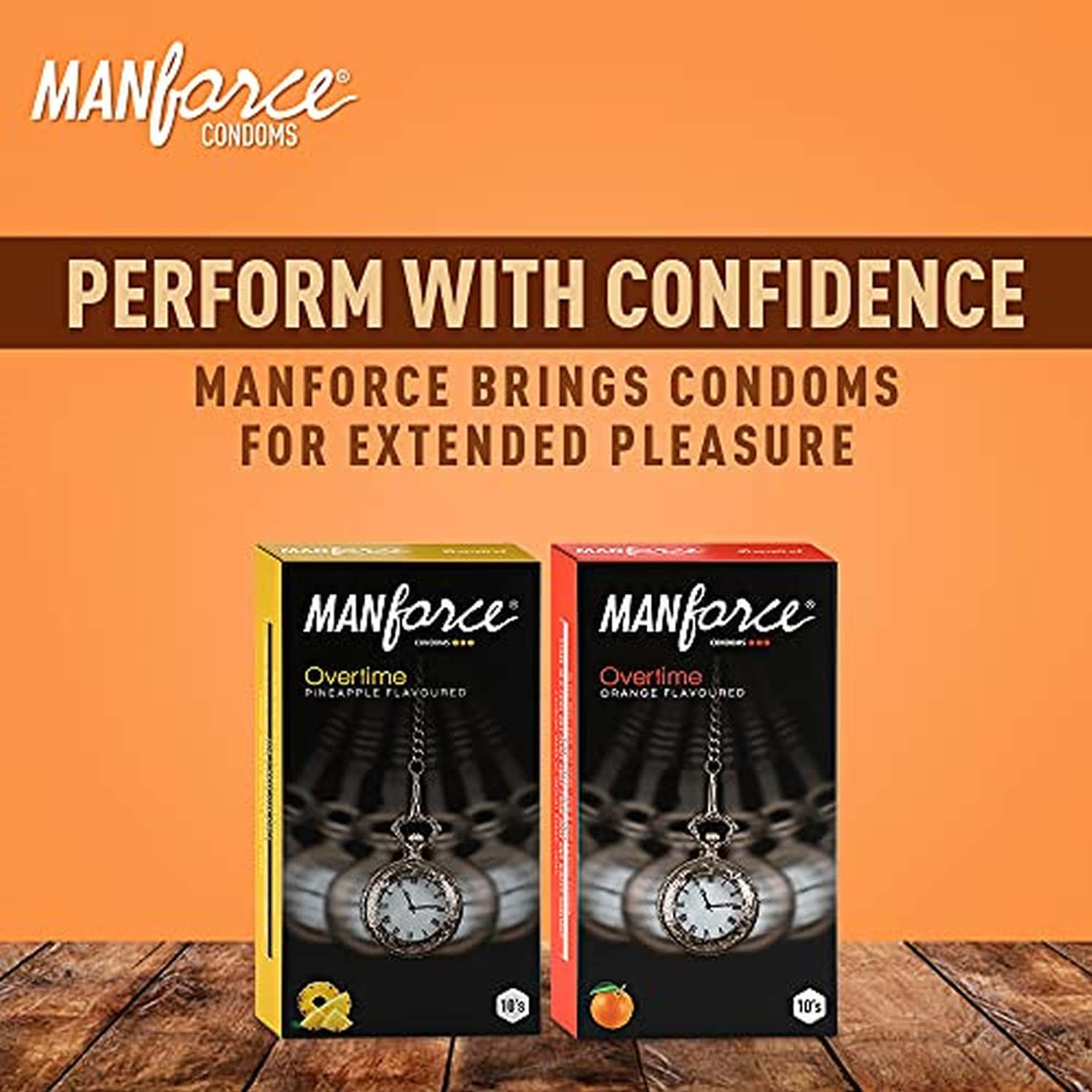 Buy MANFORCE OVERTIME ORANGE & PINEAPPLE 3IN1 CONDOMS(SET OF 2 20 PCS) Online & Get Upto 60% OFF ...