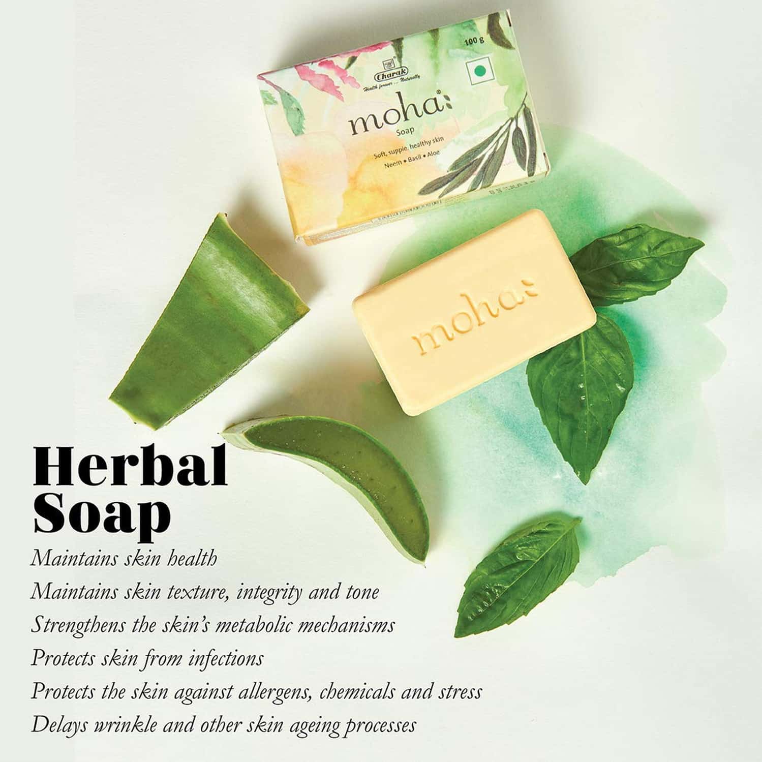 Buy MOHA HERBAL SOAP 100GM (PACK OF 3) Online & Get Upto 60% OFF at ...